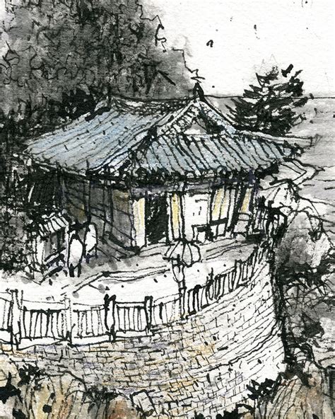 정연석 ㆍ ㆍ 낙산사 홍련암 양양군 강현면 20240625 ㆍ ㆍ 낙산사 양양 동네스케치 펜드로잉 여행드로잉 여행스케치 건축스케치 양양여행 드로잉여행