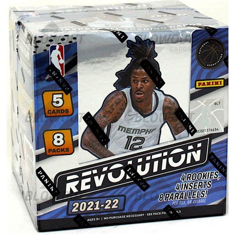 2021 22 Panini Revolution Basketball Hobby Box