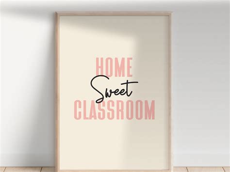Middle School Classroom Poster Science Classroom High School Etsy