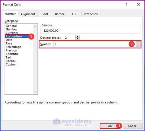 Excel Accounting Number Format Apply And Customize Exceldemy