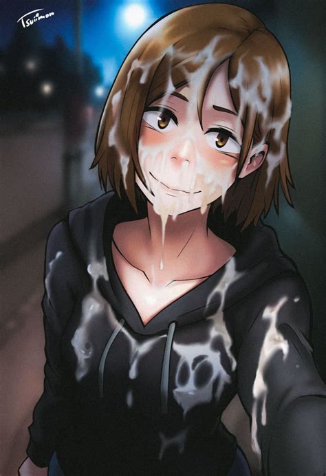Rule 34 1girls After Bukkake Artist Signature Black Hoodie Brown Eyes