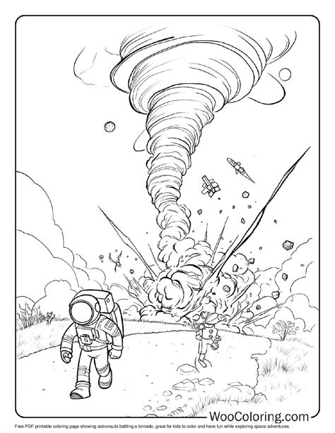 100 Tornado Coloring Pages Free Printable Pdf Woo Coloring