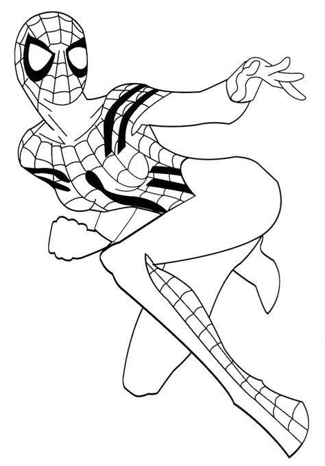 Spider Woman Coloring Pages