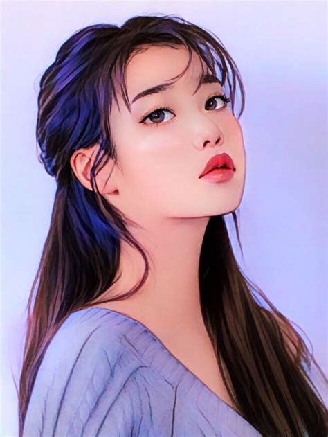 Pin By Kpop Multi On Iu Anime Art Beautiful Cute Couple Drawings
