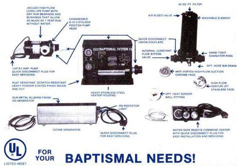 Baptismal System Texas Clear Water Systems