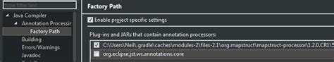 Java How To Get Eclipse To Generate Mapstruct Mappers Using Gradle