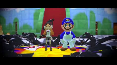 Meggy And Smg4 Say To Mario Goodbye By Mr3210 On Deviantart