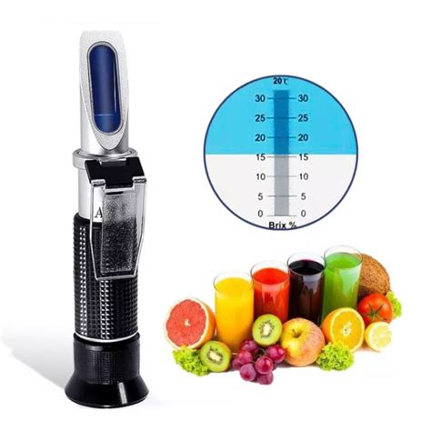 【xphone】 Handheld Refractometer Fruit Sugar Meter Brix Tester 0 32 Measuring Range Lazada Ph