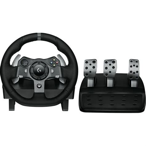 Logitech G920 Driving Force Racing Wheel For Xbox One And Pc Black