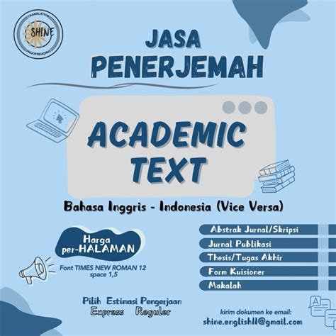 Jual Jasa Translate Penerjemah Bahasa Inggris Shopee Indonesia