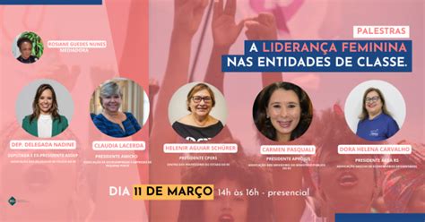 Seminário A Liderança Feminina Nas Entidades De Classe Em Porto Alegre
