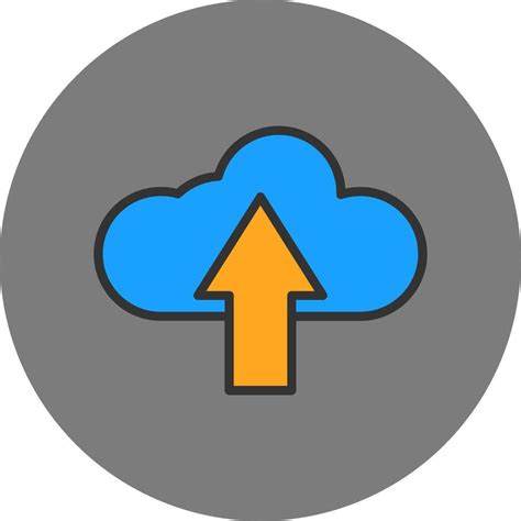 Cloud Computing Filled Grey Circle Icon 51053945 Vector Art At Vecteezy