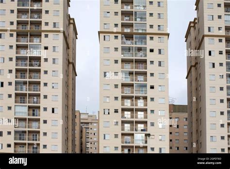 Residencial Towers Architecture City Sao Paulo Brazil Stock Photo Alamy