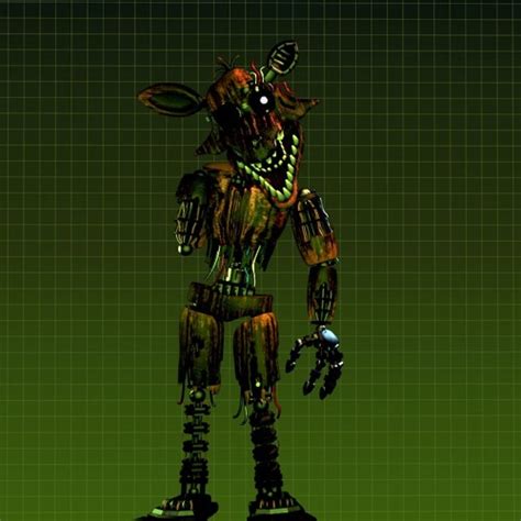Fnaf Sfm Phantom Foxy Five Nights At Freddys 3 Animatronics Phantom