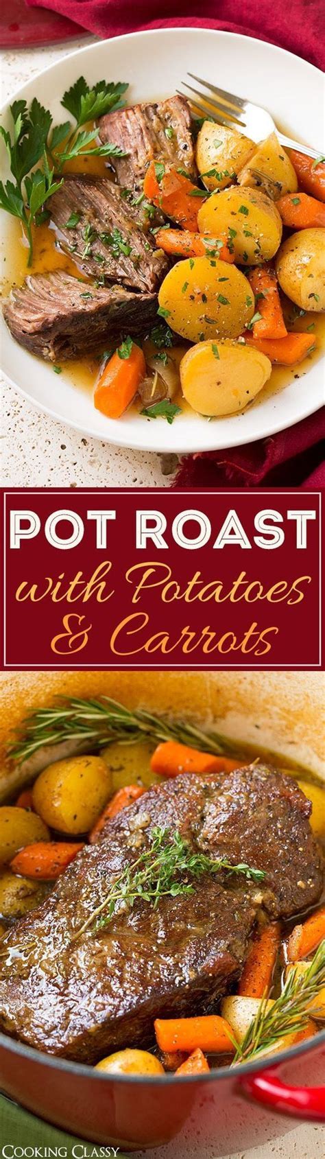 Pot Roast With Potatoes And Carrots Recipes Cooking Meat Recipes