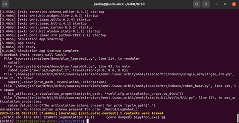 no articulation schema present for prim isaac sim nvidia developer