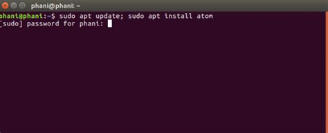 How To Install Atom Text Editor In Ubuntu Linux