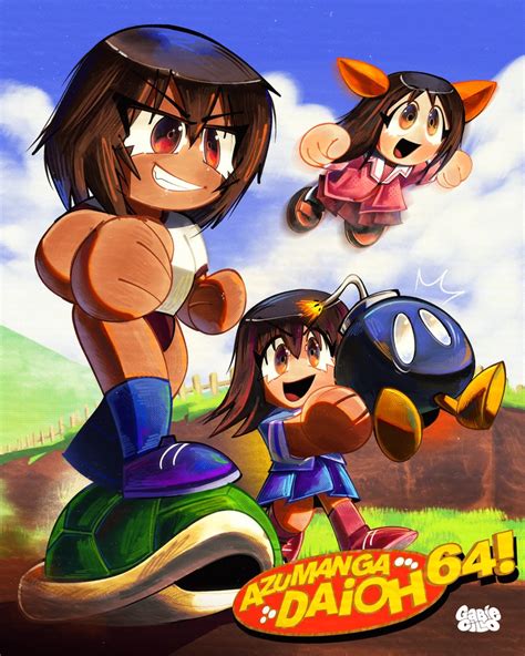 Kasuga Ayumu Takino Tomo Kagura And Bob Omb Mario And 2 More Drawn