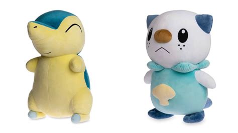 Life Size Cyndaquil And Oshawott Plushes Now Available Via Pokemon