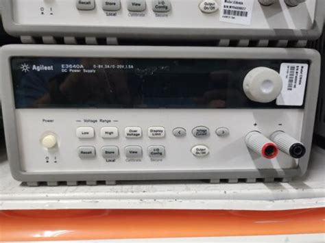 Agilent E3640a 8v 3a 20v 1 5a Dc Power Supply 6140 Ebay