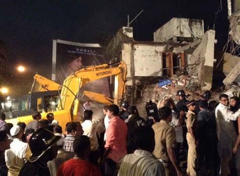 Multi Storey Building Collapses In Mumbai