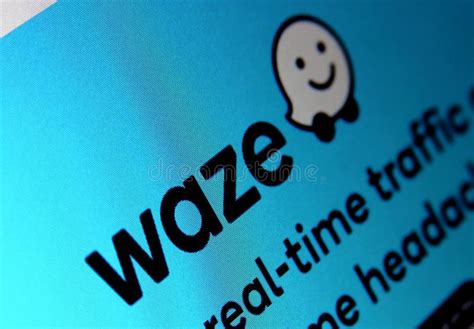 Waze Navigation App Editorial Photo Image Of Editorial 301781001