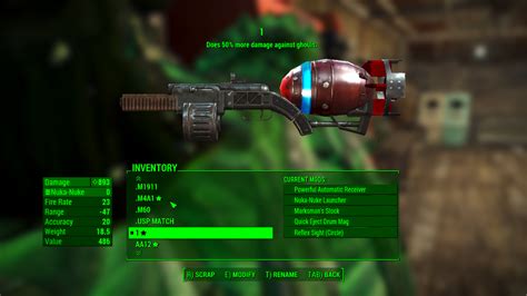 What Have I Done Combat Shotgun And Nuka Nuke R Fo4