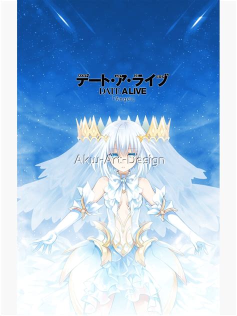 Angel》 Date A Live Tobiichi Origami Sticker For Sale By Akw Art