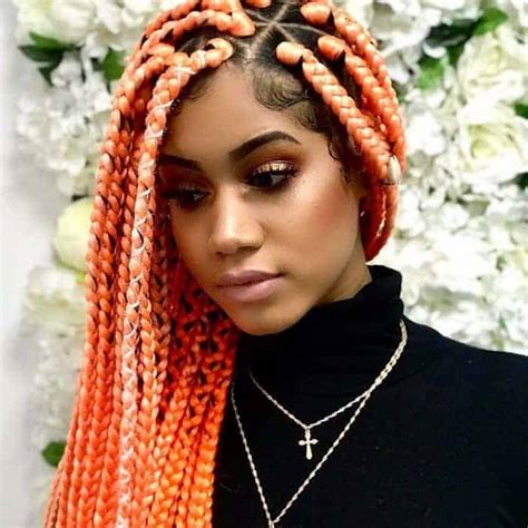 20 Hottest Triangle Box Braids To Inspire You Hottest Haircuts