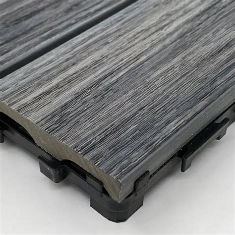 WPC Decking DIY Tlie Outdoor Composite Deck Tiles Supereco