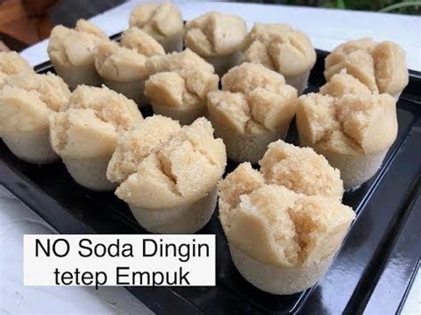 KUE MANGKOK TAPE SINGKONG MEKAR TANPA SODA DINGIN TETEP EMPUK Kue