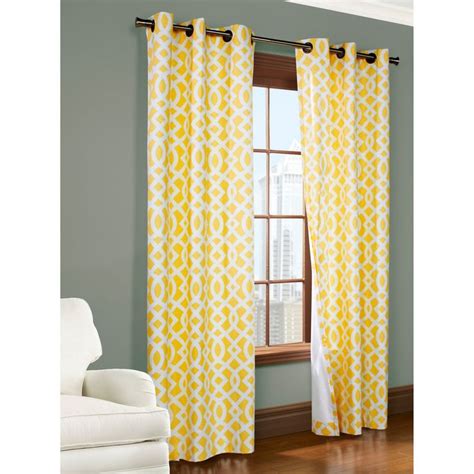 Thermalogic Trellis Insulated Grommet Top Panels Yellow Wohnen Wohnideen