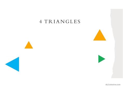Counting Shapes 2 Vocabulary Flashca… English Esl Powerpoints