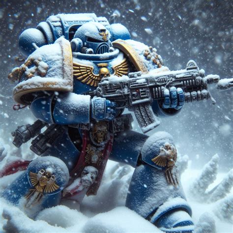 Warhammer 40k Snow Bases 2025