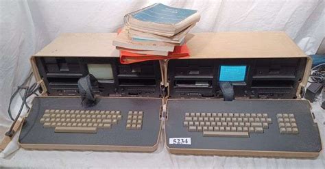 Two Vintage Osborne 1 Computers With Manuals Mark Van Hook Auctioneer