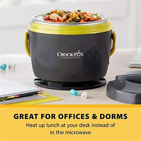Crockpot Electric Lunch Box Portable Food Warmer For On The Go 20