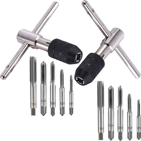 Hand Tap Tapping Tool Set 12 Pieces Tapping Tool Set Tapping Hand Tool