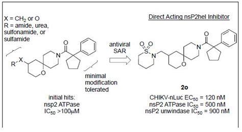 Our First In Class Inhibitor Of Chikv Nsp2 Helicase With Potent