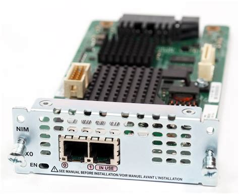 Cisco NIM FXO Port Voice Fax Network Interface Module For ISR Series InStock