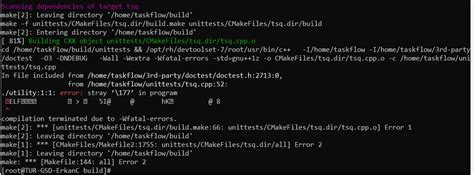 make install got error during taskflow 2 7 0 installation from source