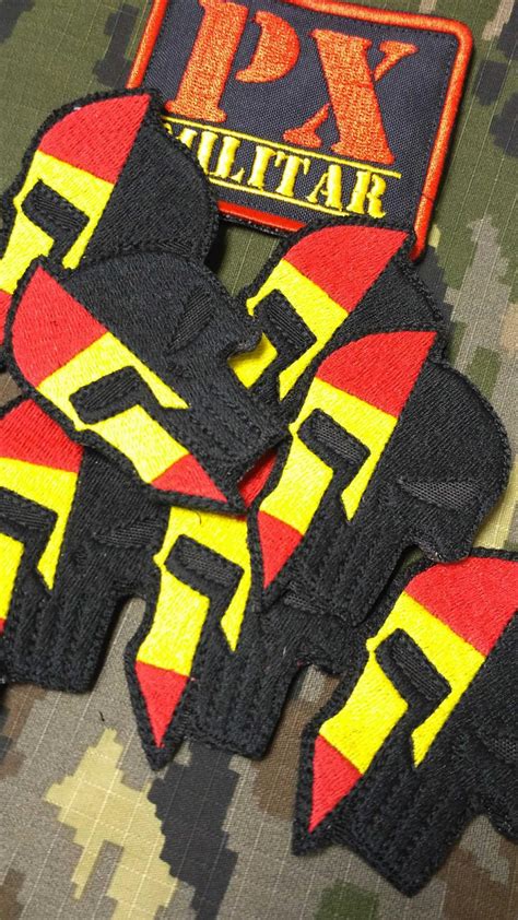 PARCHE THE PUNISHER SPARTAN BANDERA ESPAÑA