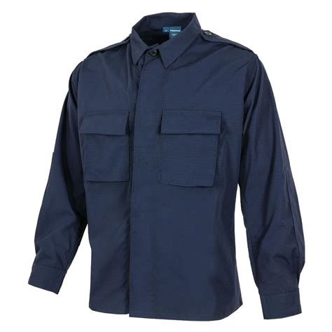 Mens Propper Poly Cotton Ripstop Ls 2 Pocket Bdu Shirts Tactical