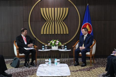 Secretary General Of ASEAN Receives Courtesy Call From KSI Strategic Institute For Asia Pacific