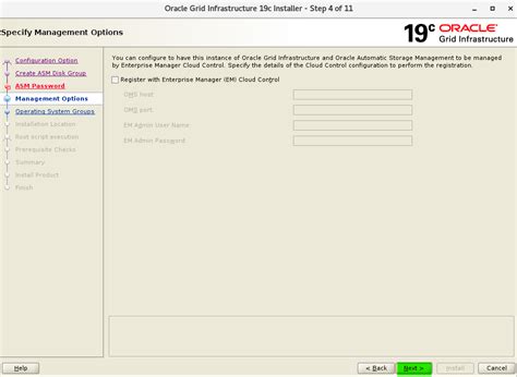 Step By Step Asm Grid Installation In Oracle Standalone