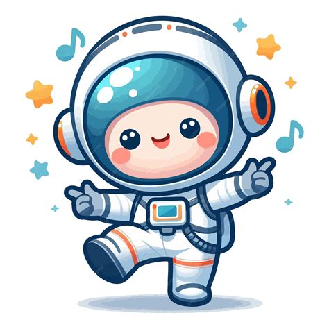 Premium Vector Astronaut Vector Illustration