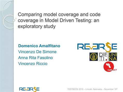 Comparing Model Coverage And Code Coverage In Model Driven Testing An