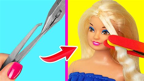 16 Clever Barbie Hacks And Crafts Youtube