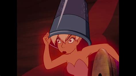 Moments Of Tinkerbell Turns Red In Movies Youtube