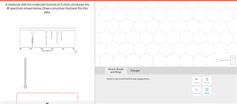 Solved A Molecule With The Molecular Formula Of C3H6O2 Chegg