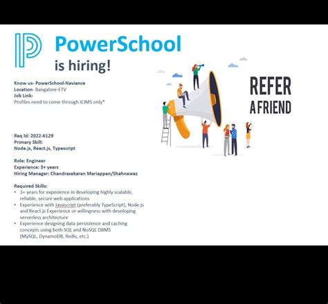 Srikanth Mvrs On Linkedin Powerschool Nodejs Reactjs Typescript Referral Hiring Bangalore
